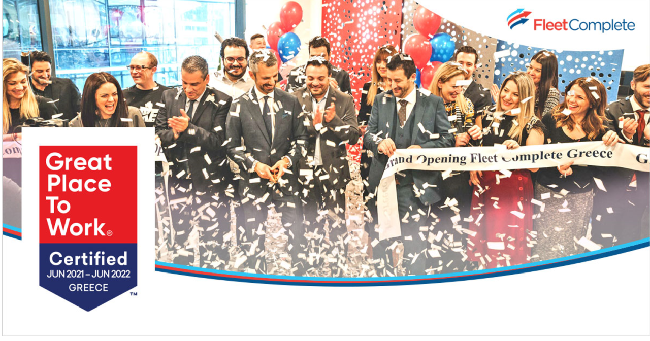 Fleet Complete er Great Place to Work | Fleet Complete Norway